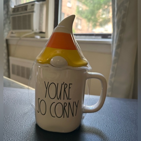 Rae Dunn | Kitchen | Rae Dunn Youre So Corny Mug With Lid | Poshmark